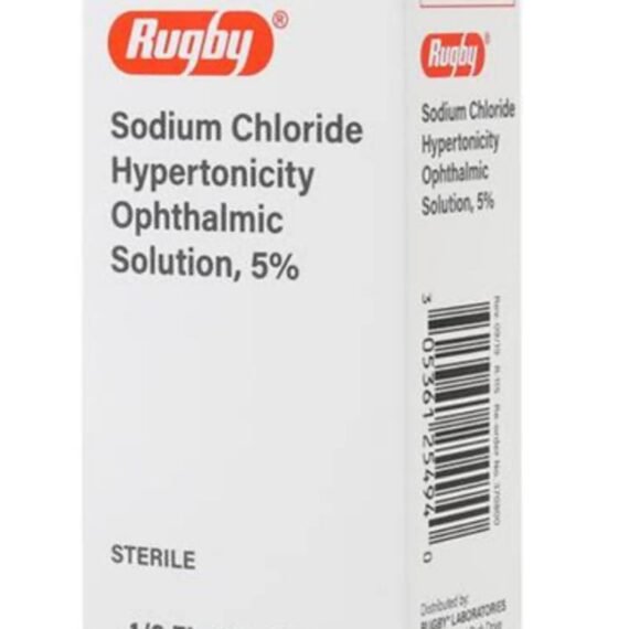 Rugby, Sodium chloride hypertonicity Ophthalmic solution,5% 1/2FL.OZ ...