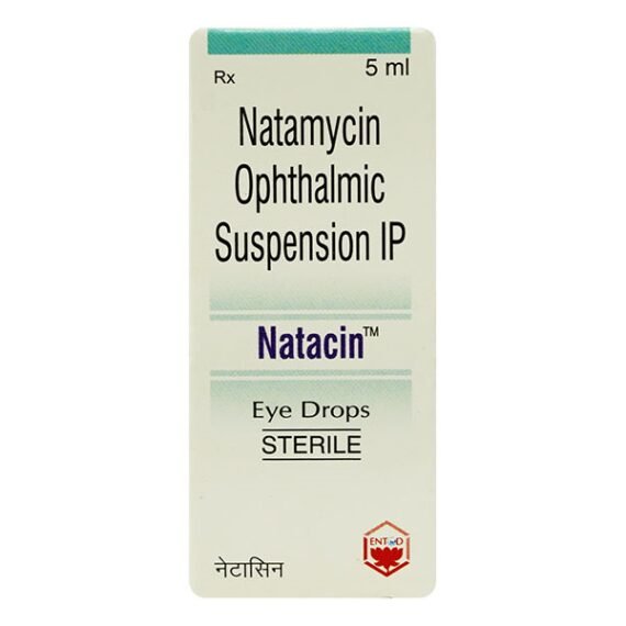 NATACIN. Natamycin Ophthalmic Suspension IP 5%, 5ml. – Ocufarma